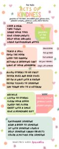 How to make a Kindness Tree: Practicing Kindness with Toddlers