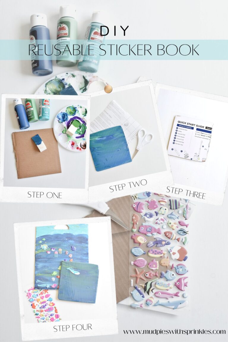 How to make Reusable Sticker Books for Toddlers and the Best Buys