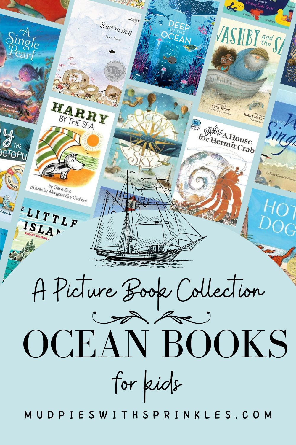 38 Best Ocean Books for Kids: A Picture Book Collection - Mud Pies with ...