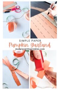 Easy Thankful Pumpkin Craft: Fall Crafts for Kids - Mud Pies with Sprinkles