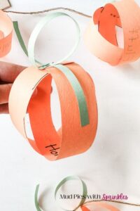 Easy Thankful Pumpkin Craft: Fall Crafts for Kids - Mud Pies with Sprinkles