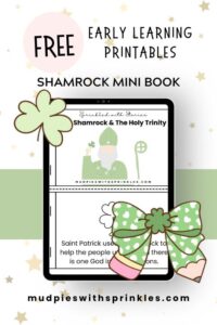 Free St Patrick's Day Shamrock Printable: The Holy Trinity - Mud Pies ...